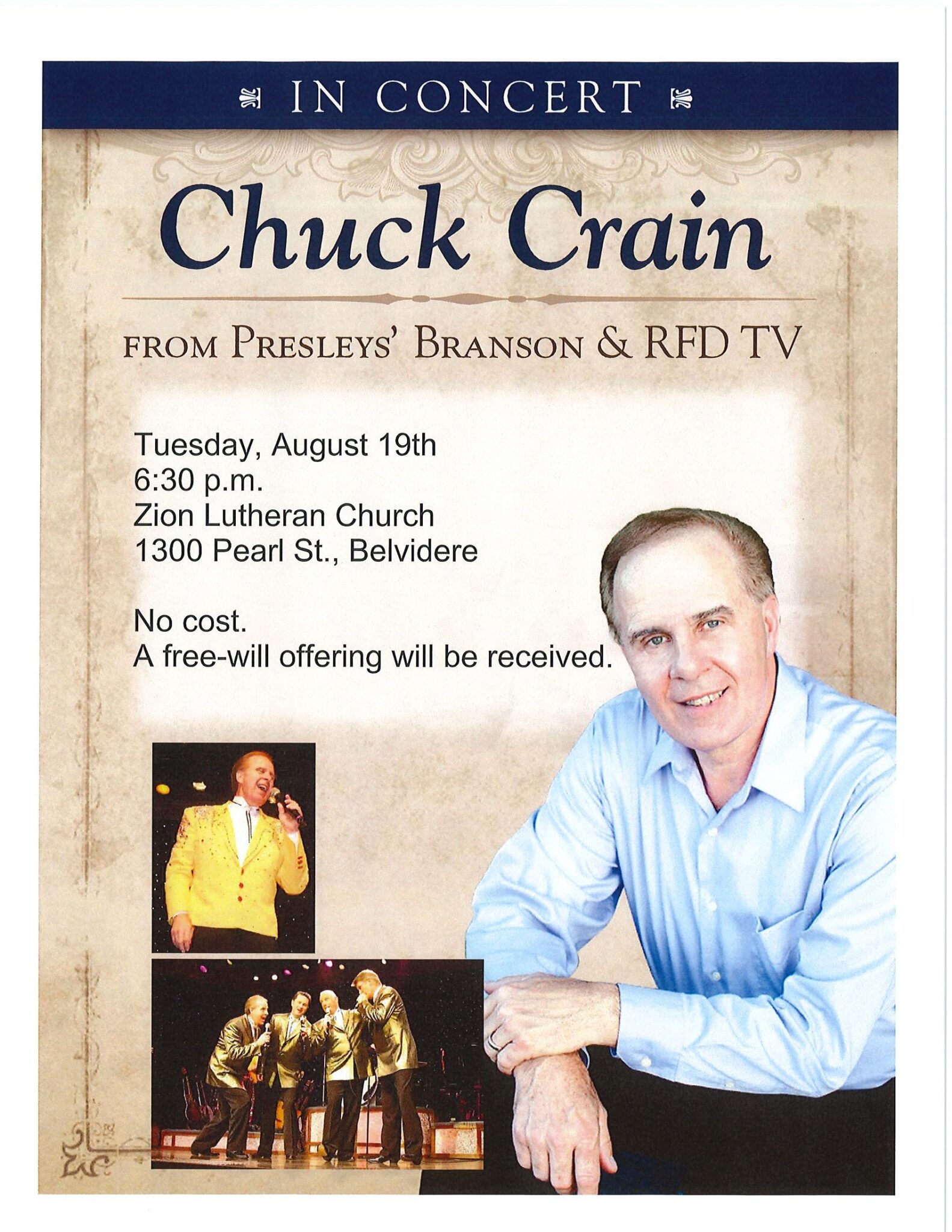 Chuck Crain - Zion Lutheran Church